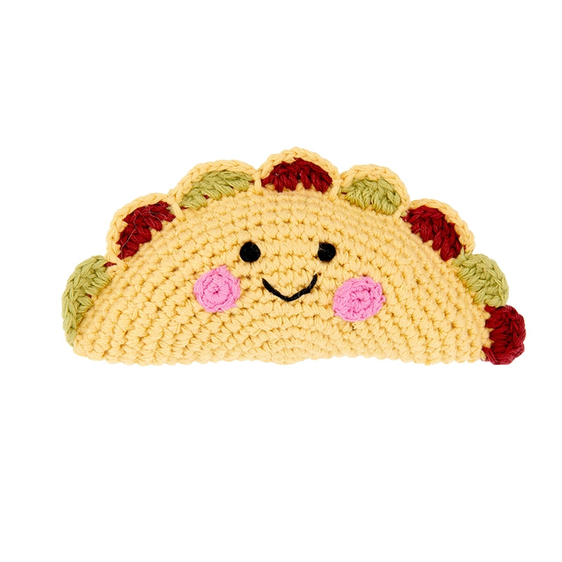 Knitted Taco Rattle – Lucia's World Emporium