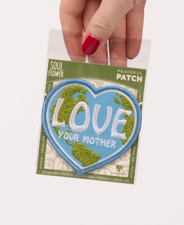 Love Your Mother Iron-On Patch – Lucia's World Emporium