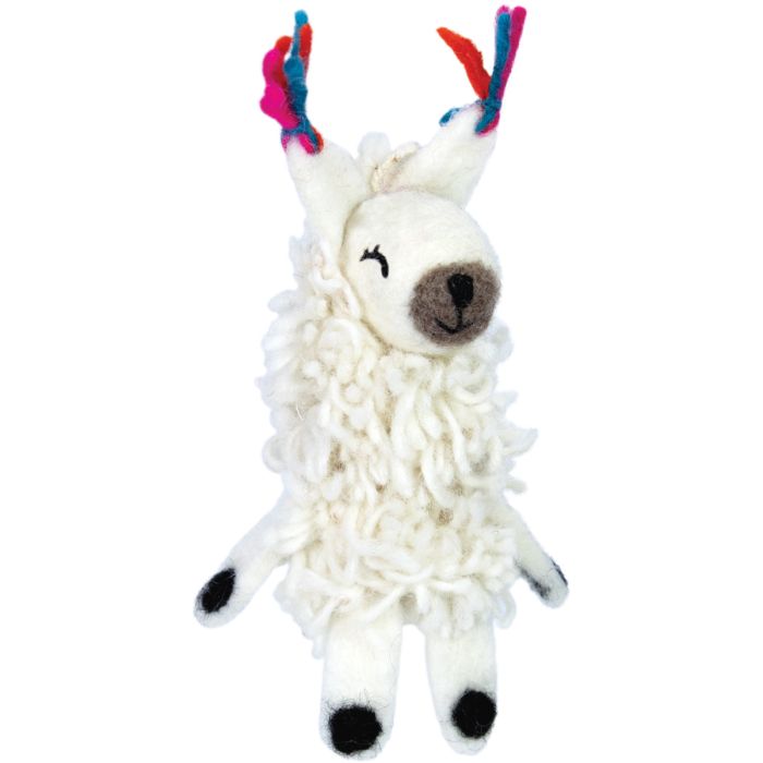 Woolie Llama Finger Puppet – Lucia's World Emporium