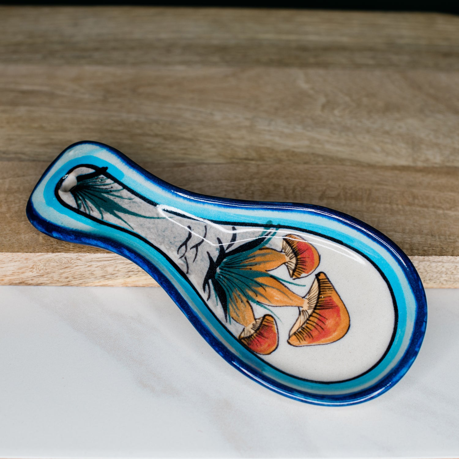 Fair Trade Ceramic Wild Bird Spoon Rest – Lucia's World Emporium