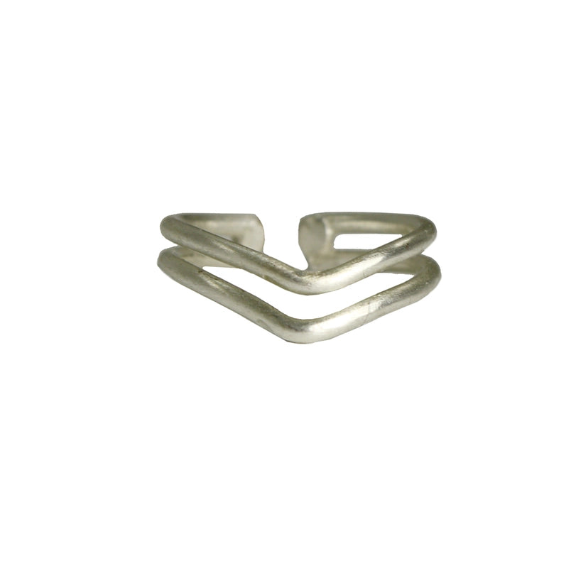 Double V Ring – Lucia's World Emporium