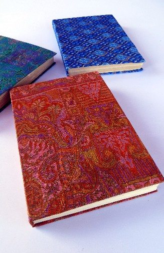 Small Book Journal w/Sari Cover – Lucia's World Emporium